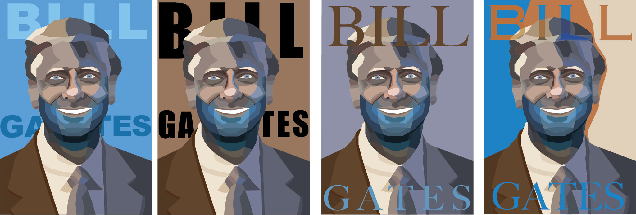 Bill Gates Poster | Triết Nguyễn Porfolio